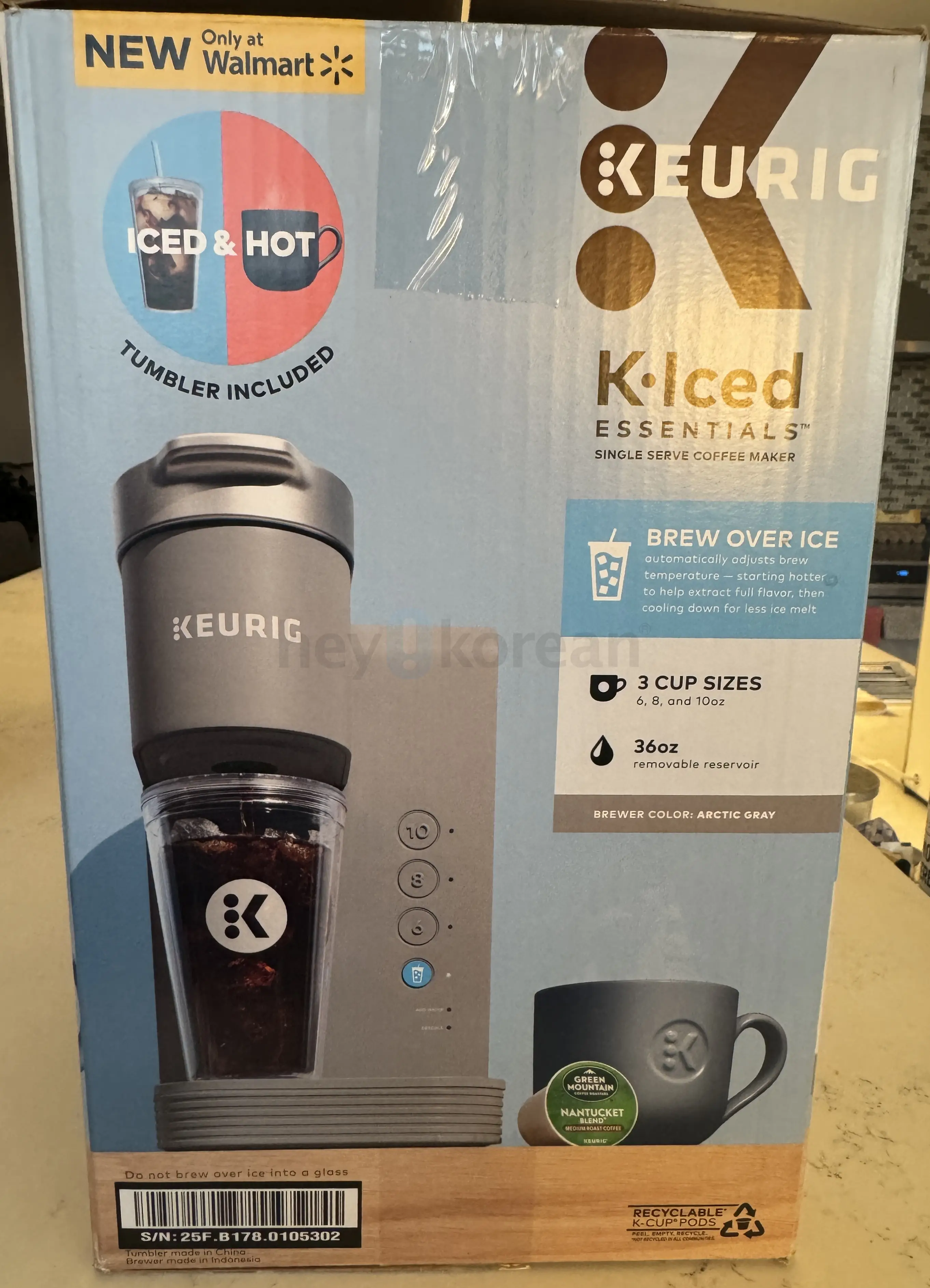 KEURIG K-Iced Essentials- Coffee Machine-Iced & Hot Coffee