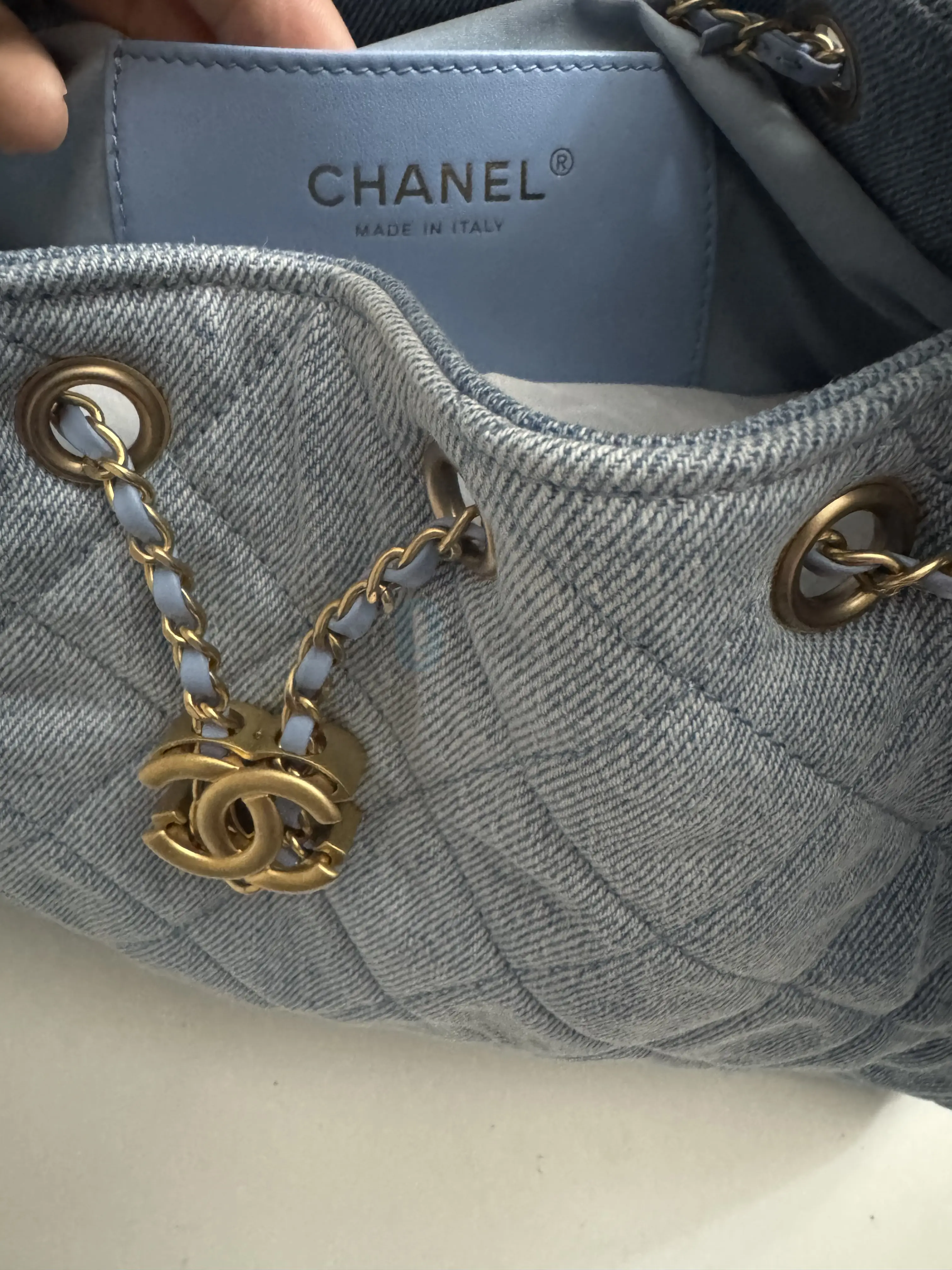 Chanel 25 Denim