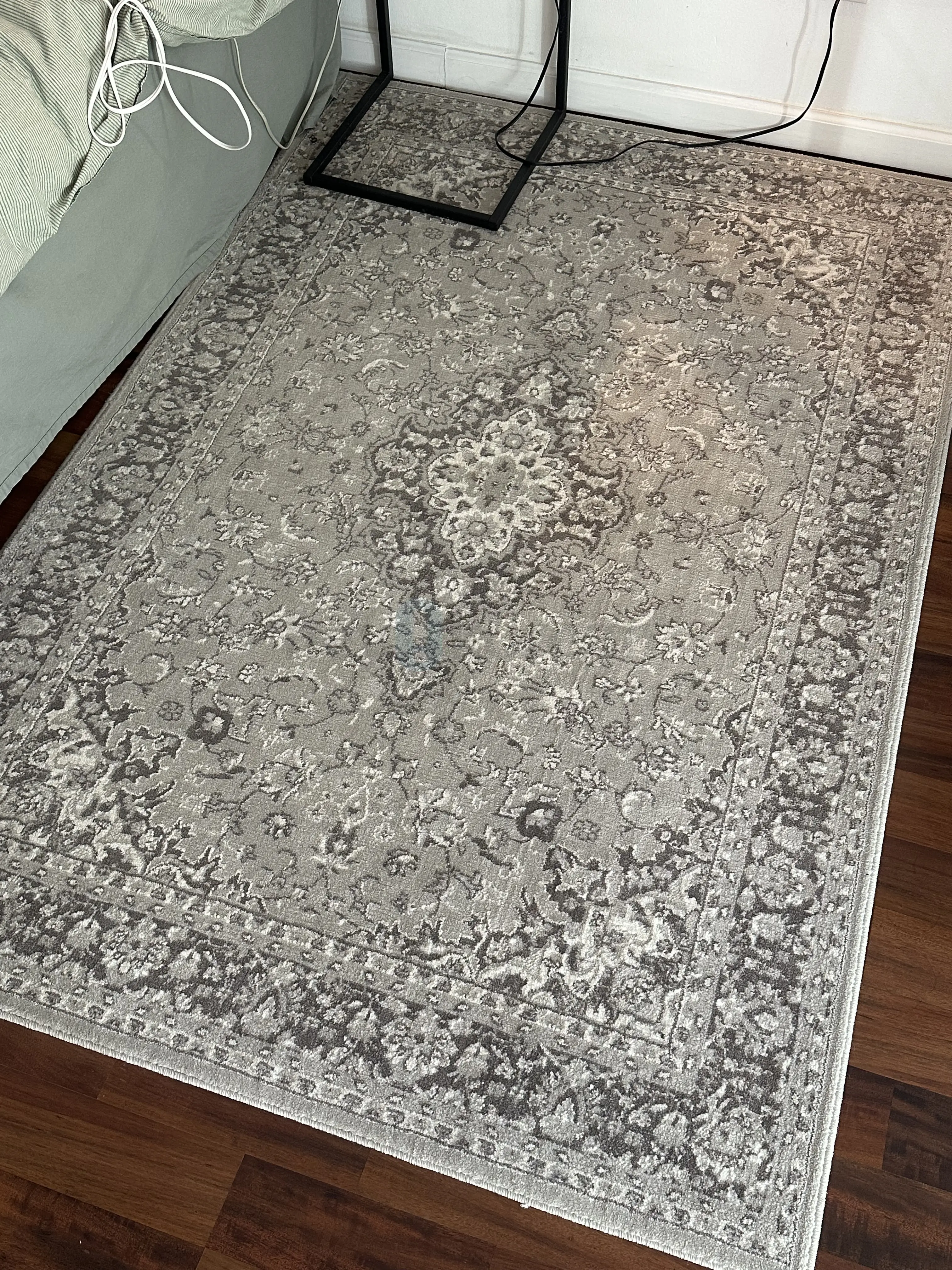 IKEA/ VEDBÄK Rug, low pile, light gray, 6 ' 7 "x9 ' 10